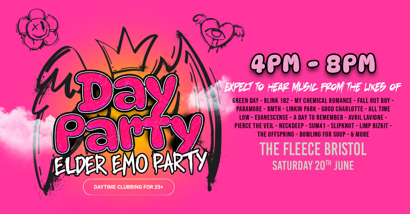 Elder Emo Day Party, Sat 20 Jun 2026 at 16:00 - The Fleece
