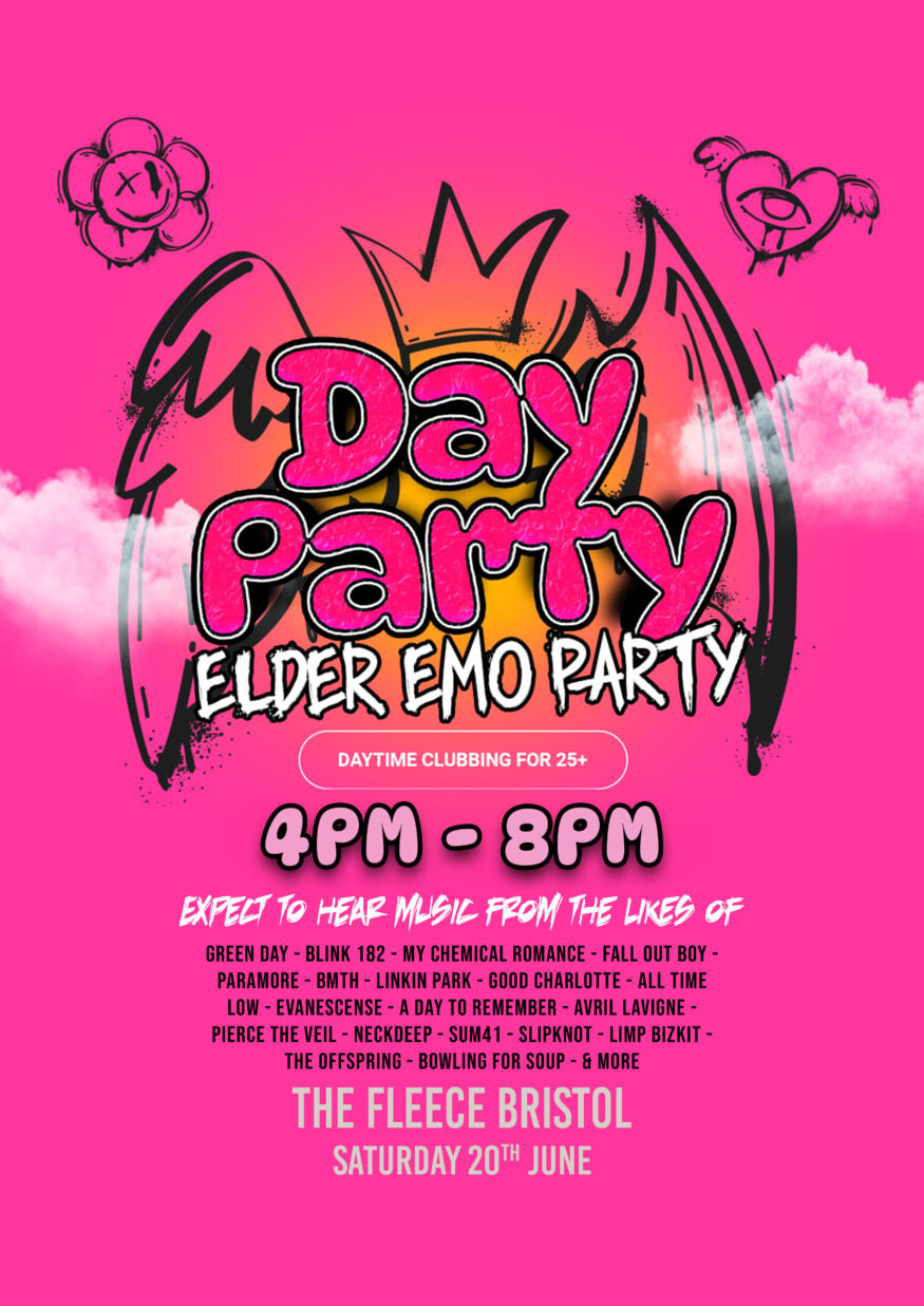 Elder Emo Day Party, Sat 20 Jun 2026 at 16:00 - The Fleece